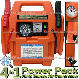 Streetwize 12v 900 Amp Portable Car Battery Booster Jump Starter Power ...