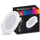 Havells Polycarbonate Luna 6W Downlight for Junction Box Round | Colour ...