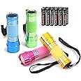 EverBrite 4-Pack LED Flashlight Mini Torch, 90mm Small Torches ...