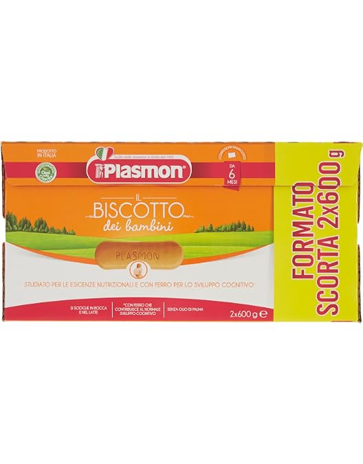 Biscuit 1800 Gr 6 Months + Family Pack By Plasmon Products Biscuit 1800 ...