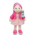 Mirada Cute Huggable Gudiya Elena Pink Girl Rag Doll Soft Toy for Baby ...