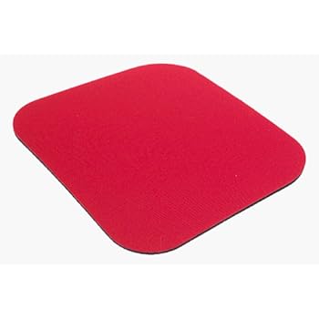 Fellowes Solid Colour Mouse Pad - Red: Amazon.co.uk: Computers ...