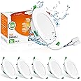 ALUSSO LED Recessed Ceiling Lights Dimmable, 5W IP65 LED Bathroom ...
