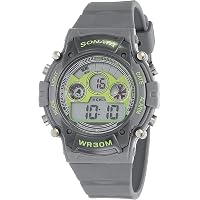 SF Digital Grey Round Dial Men's Casual Watch-NN87012PP01 : Amazon.in ...