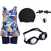 Tempest Boy's Synthetic Swimming Kit with Swimming Shorts, Costume ...