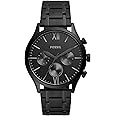 Fossil Stainless Steel Fenmore Analog Black Dial Men's Watch-Bq2365 ...