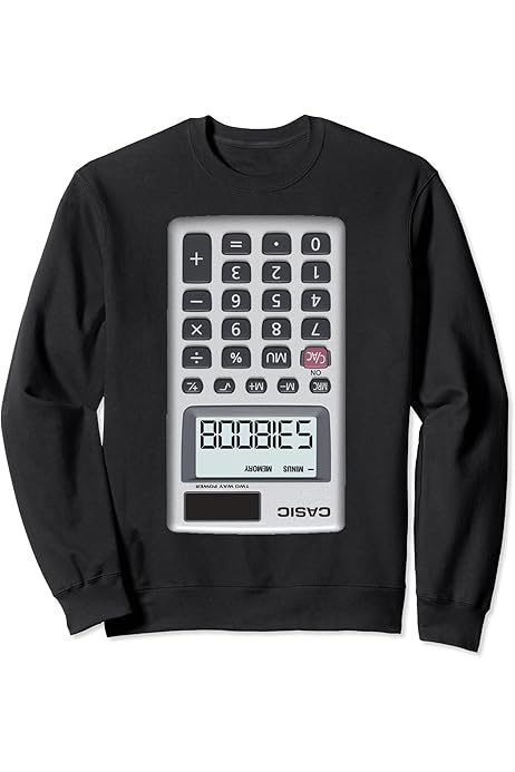 5318008 Upside Down Amazon.com: Funny Calculator Design | 5318008