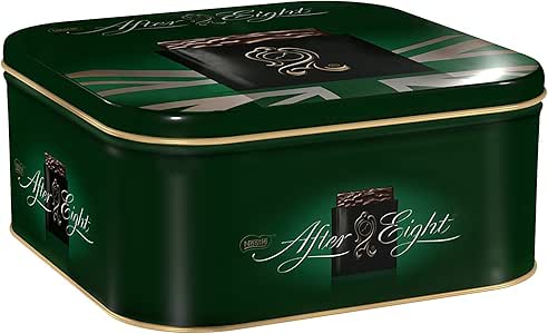 Nestlé After Eight Boîte en Métal Collector Chocolat Noir à La Menthe ...