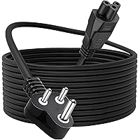 Storite UPort 1.8 Meter 3 Pin Laptop Power Cable Cord 18AWG Universal AC Replacement Power Cord ...
