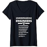 Understanding Engineers - Funny Sarcastic Engineering Gift Short Sleeve ...