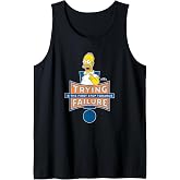 The Simpsons Homer Trying Is the First Step Toward Failure T-Shirt ...