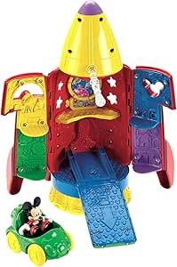 Fisher-Price Mickey Mouse Space Rocket : Amazon.co.uk: Toys & Games