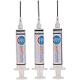 THICK PASTE DISPENSING SYRINGE WITH SCREW LOCK BLUNT NEEDLE | 10ML | 3 ...