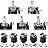 WayinTop 5pcs Modulo Encoder Rotativo KY-040 360 Gradi Rotary Encoder ...