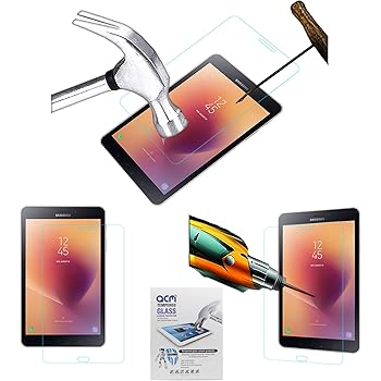 Acm Tempered Glass Screenguard For Samsung Galaxy Tab A T355 8.0 Tablet ...