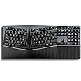 Perixx PERIBOARD-535RD Wired Ergonomic Mechanical Split Keyboard - Low ...