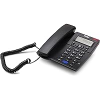 Beetel M56 Caller ID Corded Landline Phone with 16 Digit LCD Display ...