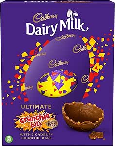 Cadbury Dairy Milk Crunchie Bits Ultimate Easter Egg, 542g : Amazon.co ...