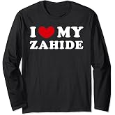I Love My Zahide, Ich Liebe Meinen Zahide T-Shirt : Amazon.de: Fashion