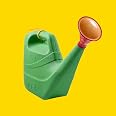 Ocean Mart Watering Can - Green (5L) | Garden Water Can with Built-in ...