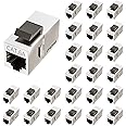 FGB 10Gbps Cat6a Shielded Keystone Coupler, Female to Female RJ45 ...