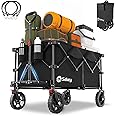 Sekey XXL Plus Bollerwagen Faltbar 200L 200KG Tragkraft, Faltbarer Bollerwagen Geländetauglich ...
