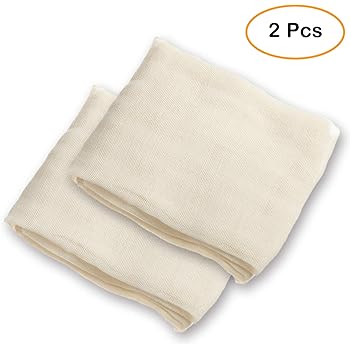 Muslin Cloth 100% Organic Cotton,Unbleached Washable Cheese Cloth ...