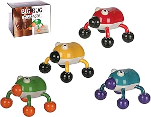 Novelty Hand Held Vibrating Red Bug Massager - A great gift or stocking ...