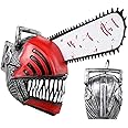 Fabixoin Chainsaw Man Masks, Anime Chainsaw Man Latex Headgear ...