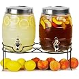 bar@drinkstuff Dual Barrel Beverage Dispenser with Stand 10ltr - Case ...