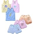 PIKIPOO Kids Vest Baniyan Cotton Inner wear with Baby Boy's & Girl's ...