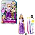 Disney Princess Toys, Rapunzel Doll with Color-Change Hair Extensions ...