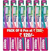 Buy Ajay Complete Manual Toothbrush for adults(Pack of 6 Pcs)Multicolor ...
