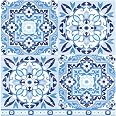Ambiente 3-Ply Printed Paper, Tissue Napkins - Blue Tiles, Pack of 20 ...