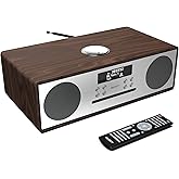 Denver CD Player - FM, DAB Digital & Internet Radio Hi Fi Music System ...