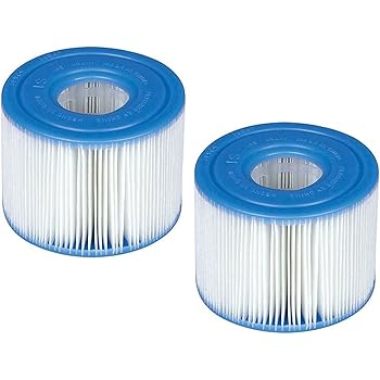 4 Cartouches de Filtration Intex pour filtre Spa - Intex TYPE S1 ...