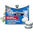 Vicks VapoShower Plus, Shower Bomb Tablets, Strong Soothing Non ...