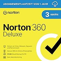 Norton 360 Advanced 2025 | 10 Geräte | 1 Jahr | Aktivierungscode per ...