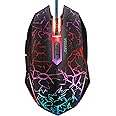 VGUARD Gaming Maus, Wired Hohe Präzision Optische Professionelle Wired ...