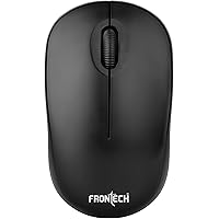 Amazon.in: Buy FRONTECH Wireless Mouse, 2.4 GHz with USB Nano Receiver ...