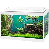 Interpet Aqua Cube Glass Fish Tank Aquarium with Integrated LED ...