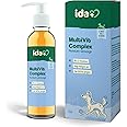 ida+ - MultiVit Complex für Hunde - 200ml - 15 wichtige Vitamine für den Hund - Ideal zum Barfen ...