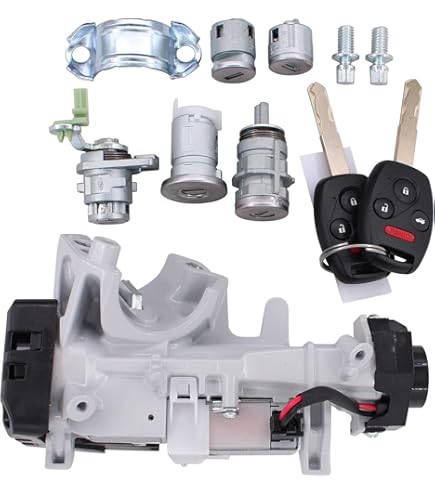 Ignition Switch Lock Cylinder Assembly With Door Lock Cylinders C ...