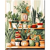 YALKIN Paint by Numbers for Adults and Beginner, Painting by Number Kits On Canvas,Without Frame ...
