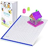 3D Pen Mat, 3D Printing Pen Pad Silicone Design Mat Art Craft Template ...