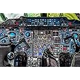 Mnnstan 1000 Piece Jigsaws Puzzle Concorde Airplane Cockpit Switchboard ...