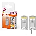 OSRAM Pin 12 V, Lampada LED: G4, 1,8 W = Equivalente a 20 W, Bianco Caldo, 2700 K, Chiaro ...