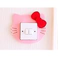 London Golden Swan Cutest 3D Hello Kitty Light Switch Cover Wall ...
