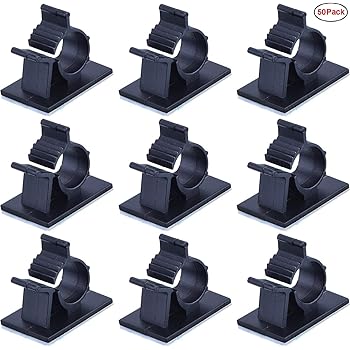 VELCRO Brand Clips with Removable Adhesive, Small - Opaque, Pack of 16 ...