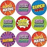144 Maths Star Reward Stickers For Children, Teachers & Parents ...